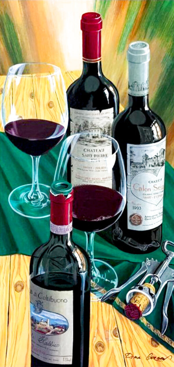 Three for Two Serigraph 21x11 by Dima Gorban - For Sale on Art Brokerage