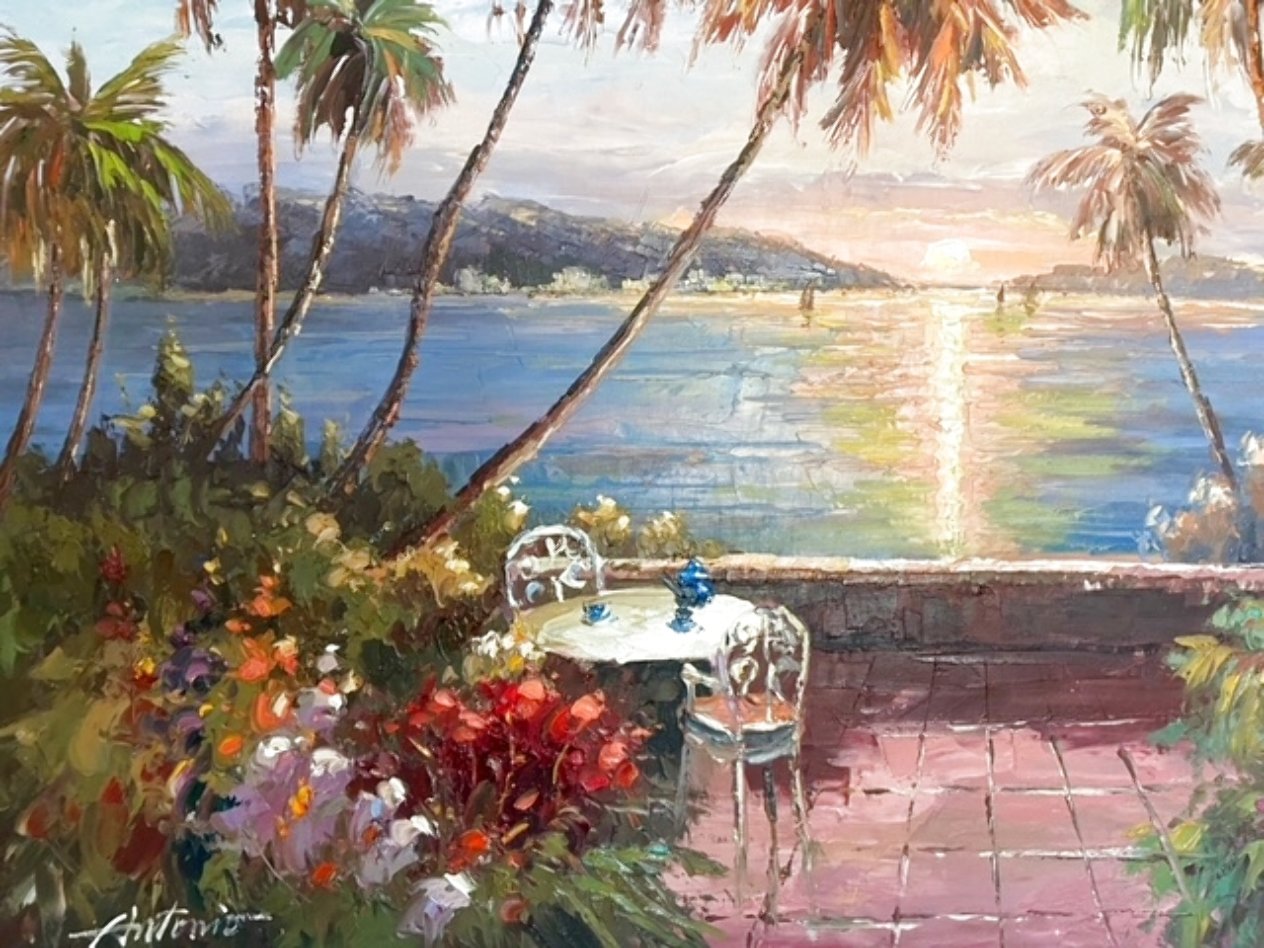 Untitled Landscape Oil on Canvas by Antonio Di Viccaro - For Sale on ...