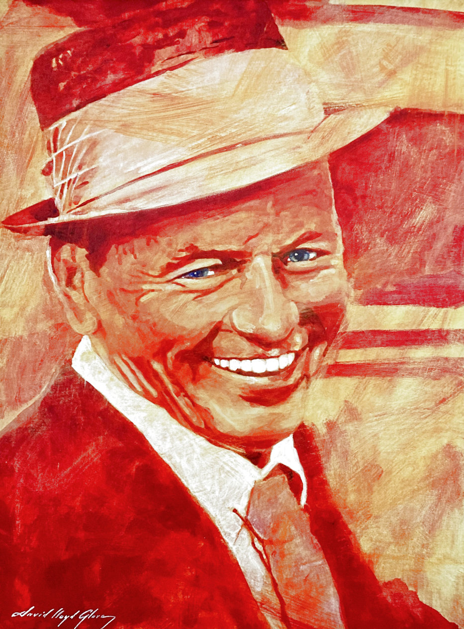 Old Blue Eyes Frank Sinatra AP 2009 Limited Edition Giclee on Canvas by ...