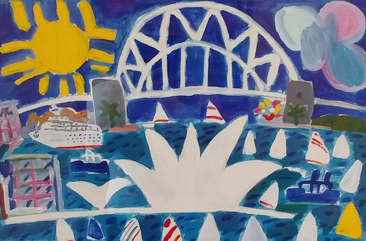 Sydney Harbour Scene by Ken Done