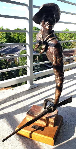 Ed Dwight, Charlie Parker, Bronze Sculpture, AP, 1990 by Ed Dwight