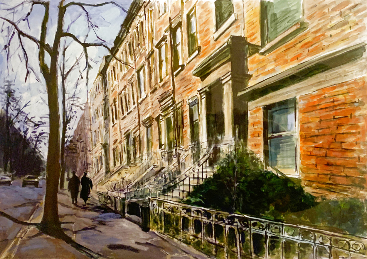 Bob Dylan, Brooklyn Heights, 2016, giclee by Bob Dylan