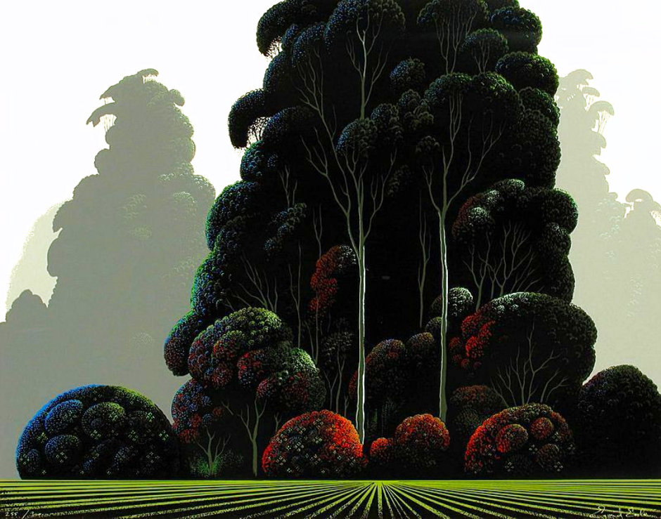 Park West Artist: Eyvind Earle American California Artist Paintings And ...