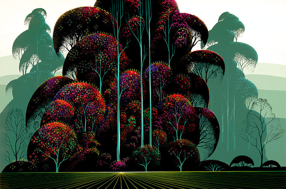 Park West, Eyvind Earle California Artist Paintings/prints For Sale ...