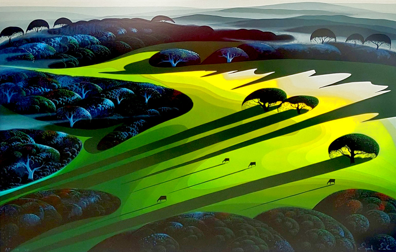 Silent Meadow AP 1990 Limited Edition Serigraph on Board by Eyvind ...