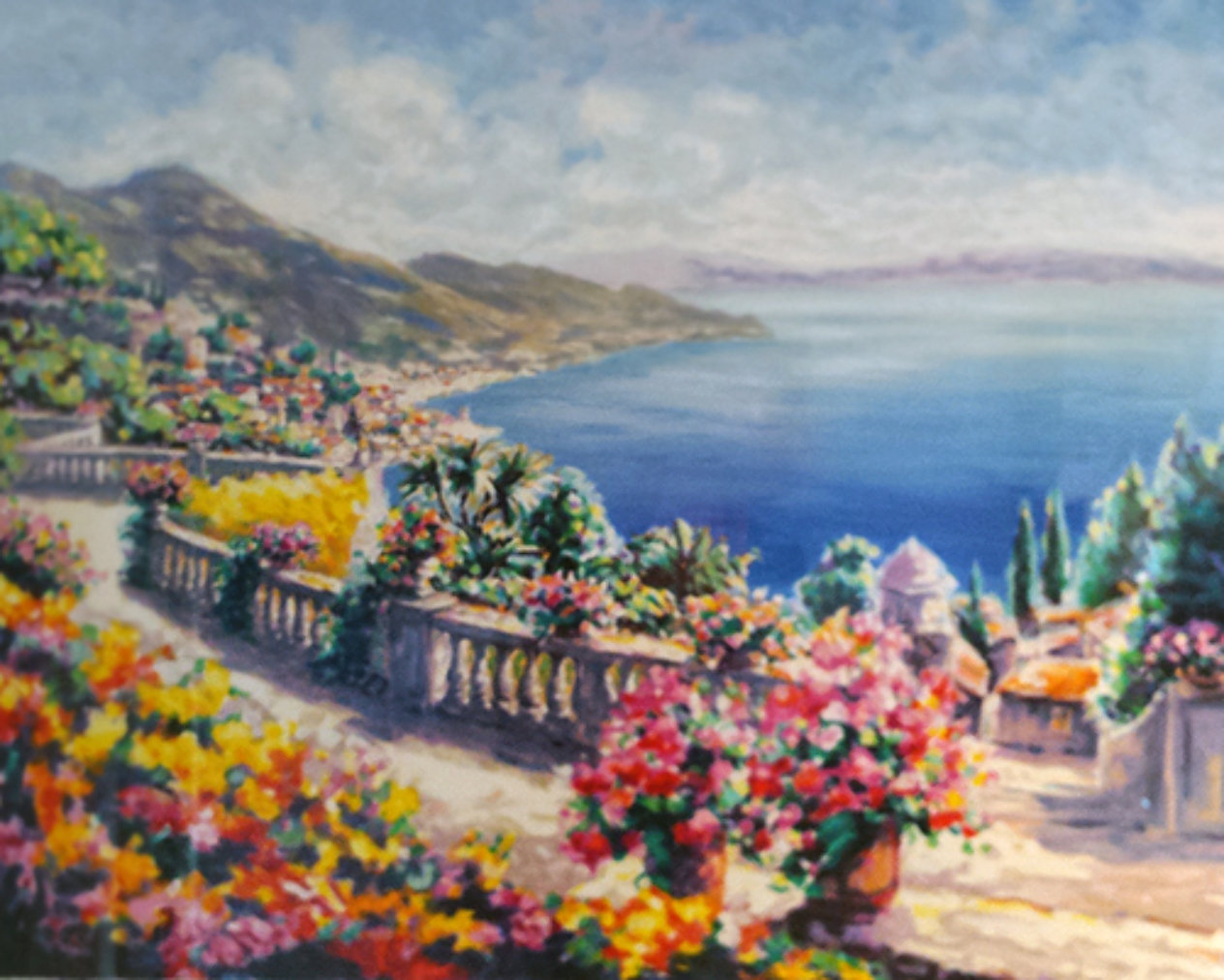 Cote D'Azure, France 1993 by Peter Eastham - For Sale on Art Brokerage