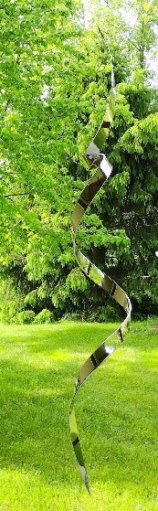 Untitled Ribbon Steel Sculpture by Elijah David Herschler - For Sale on ...