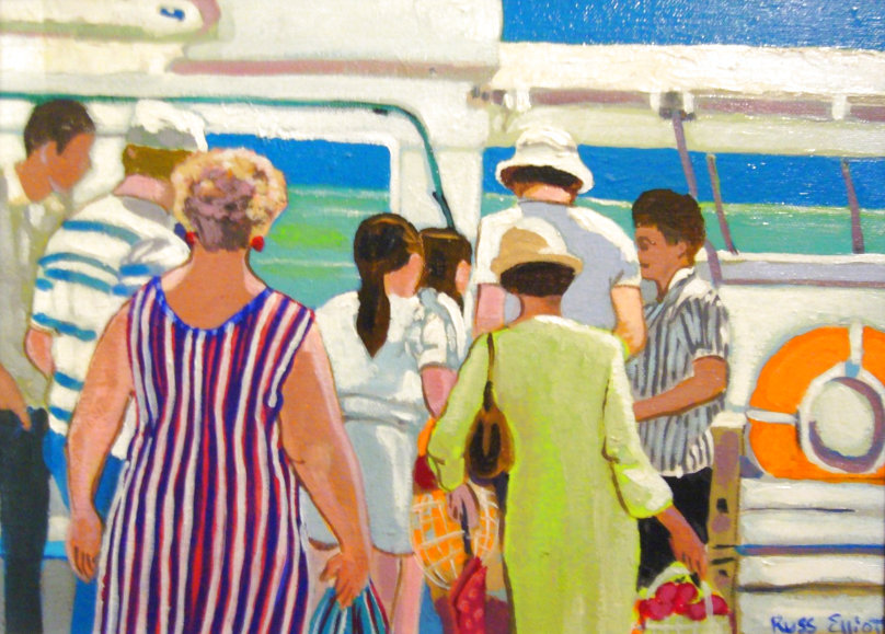 Russ Elliott Paintings For Sale, Wanted