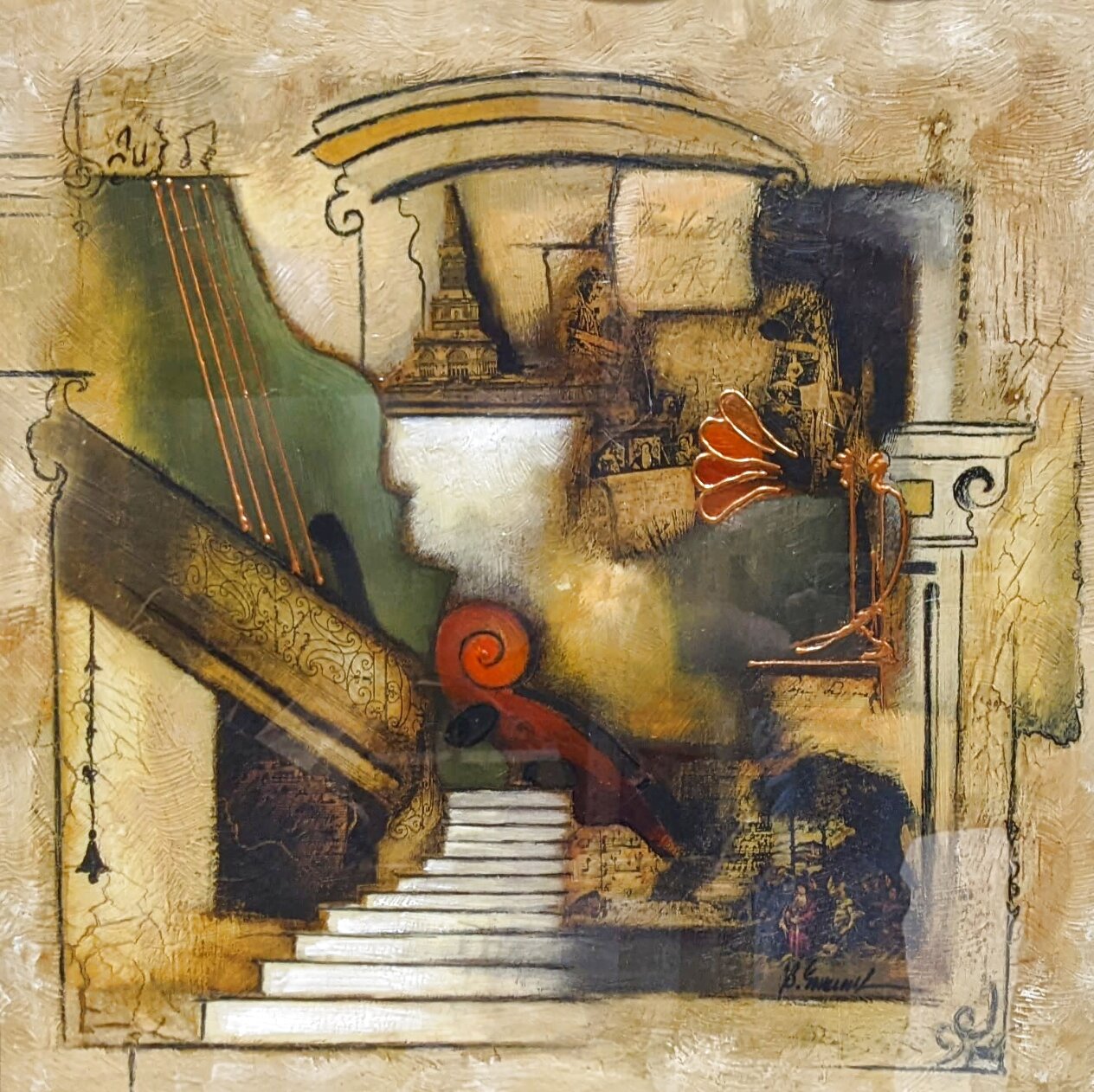 Enlightenment Acrylic by Babak Emanuel - For Sale on Art Brokerage
