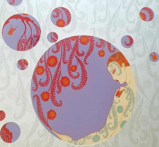 Portrait 1981 by Erte