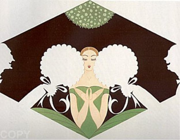Loge de Theatre by Erte