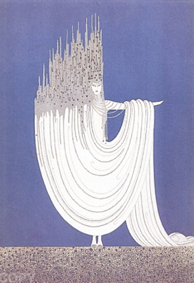 Curtain 1977 by Erte
