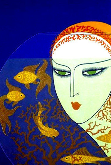 Coming of Spring AP 1982 by Erte