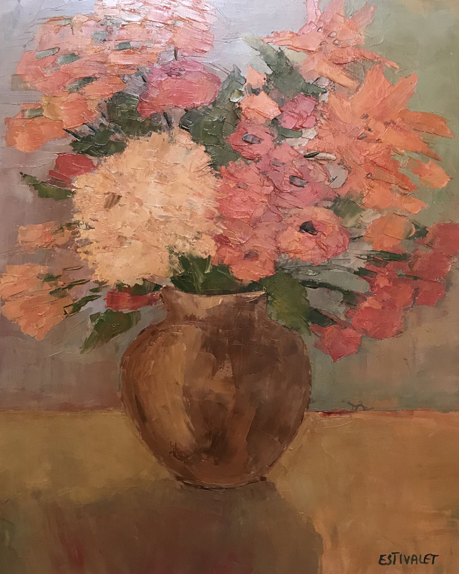 Bouquet De Madame 1999 32x28 by Elizabeth Estivalet