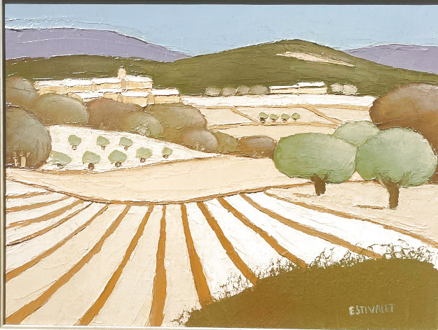 Untitled Landscape 20x16 by Elizabeth Estivalet