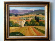 Verger Des Oliviers 1998 26x31 by Elizabeth Estivalet - For Sale on Art ...