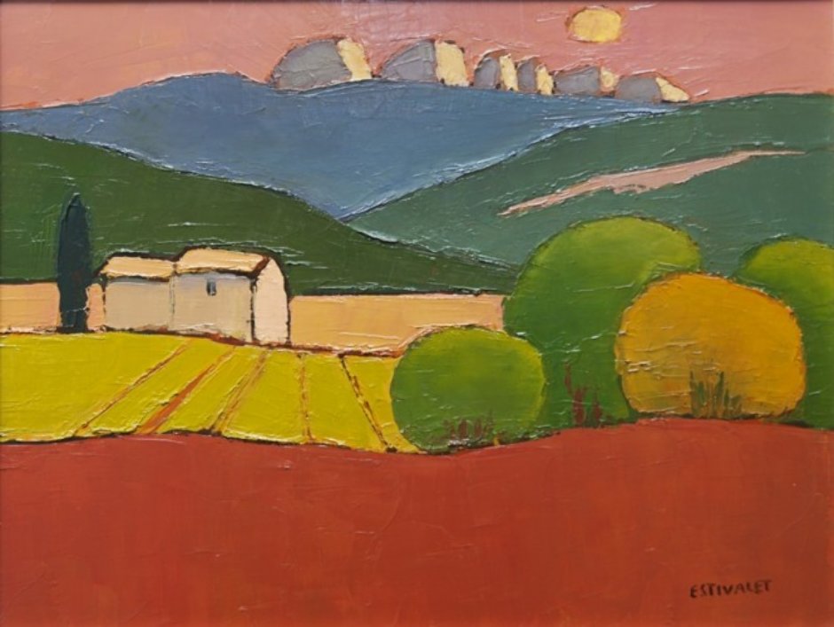 Elizabeth Estivalet Polish Artist Paintings For Sale - 12 Listings