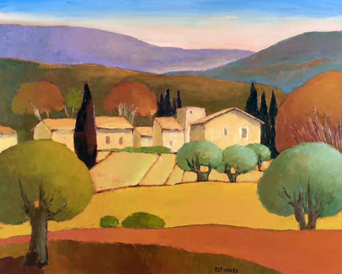 Elizabeth Estivalet Polish Landscape Artist Paintings For Sale ...