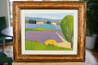 Les Lavandes Bleues Et Mauves 2000 20x17 by Elizabeth Estivalet - For ...