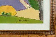 Les Lavandes Bleues Et Mauves 2000 20x17 by Elizabeth Estivalet - For ...