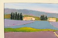 Les Lavandes Bleues Et Mauves 2000 20x17 by Elizabeth Estivalet - For ...
