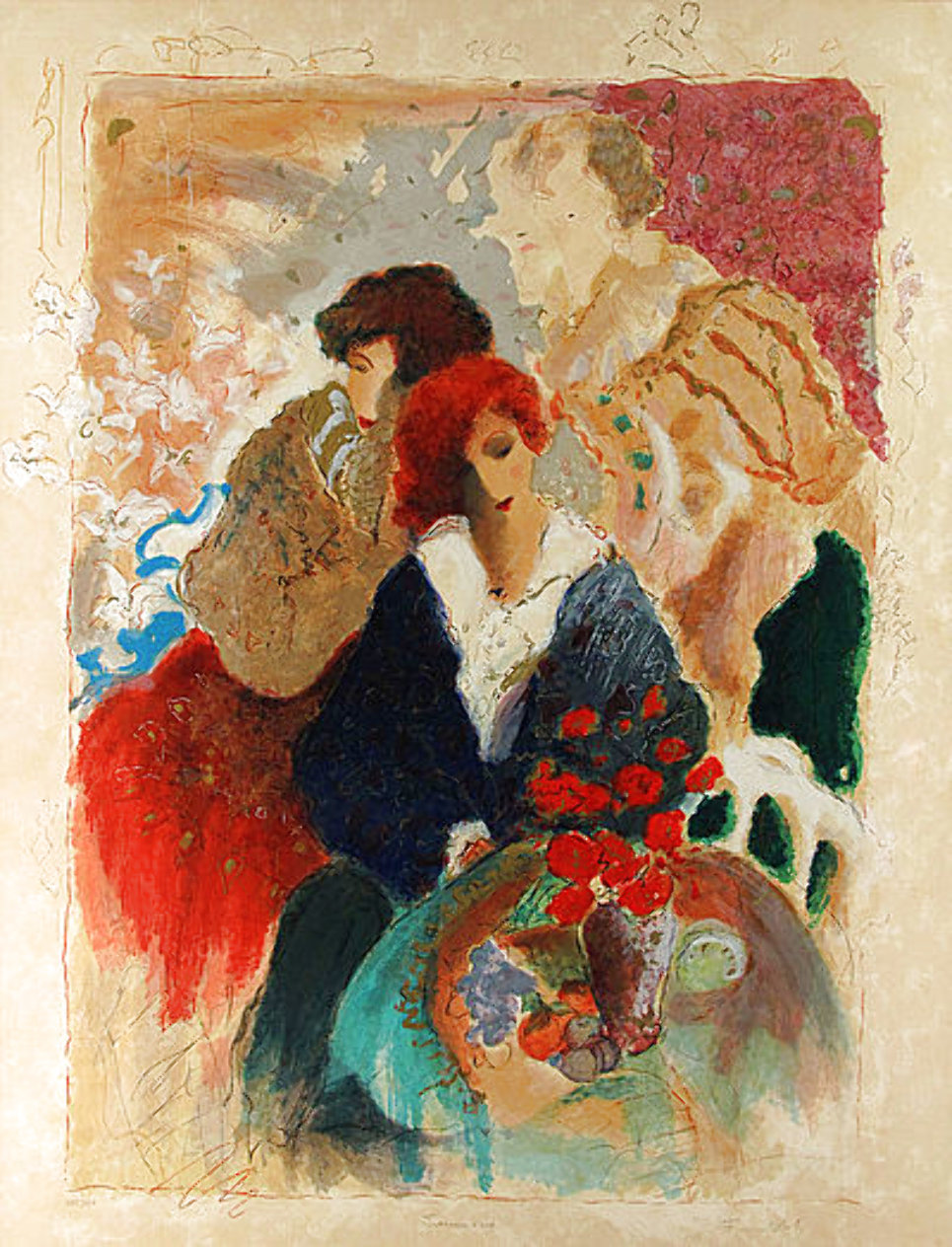 Roy Fairchild-Woodard, print, Jeunesse AP . artist proof, 1992 by Roy ...