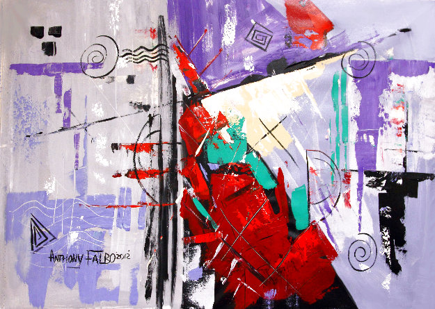 By the Blood of Jesus 2021 Oil on Canvas 35x50 by Anthony Falbo - For ...