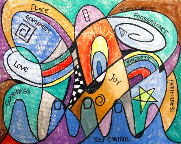 Fruit of the Spirit Galatians 5:22-23 2018 Oil on Canvas 24x30 by ...