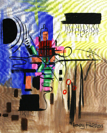 Time is Near Revelation 22:10-12 2019 Oil on Canvas 24x20 by Anthony ...