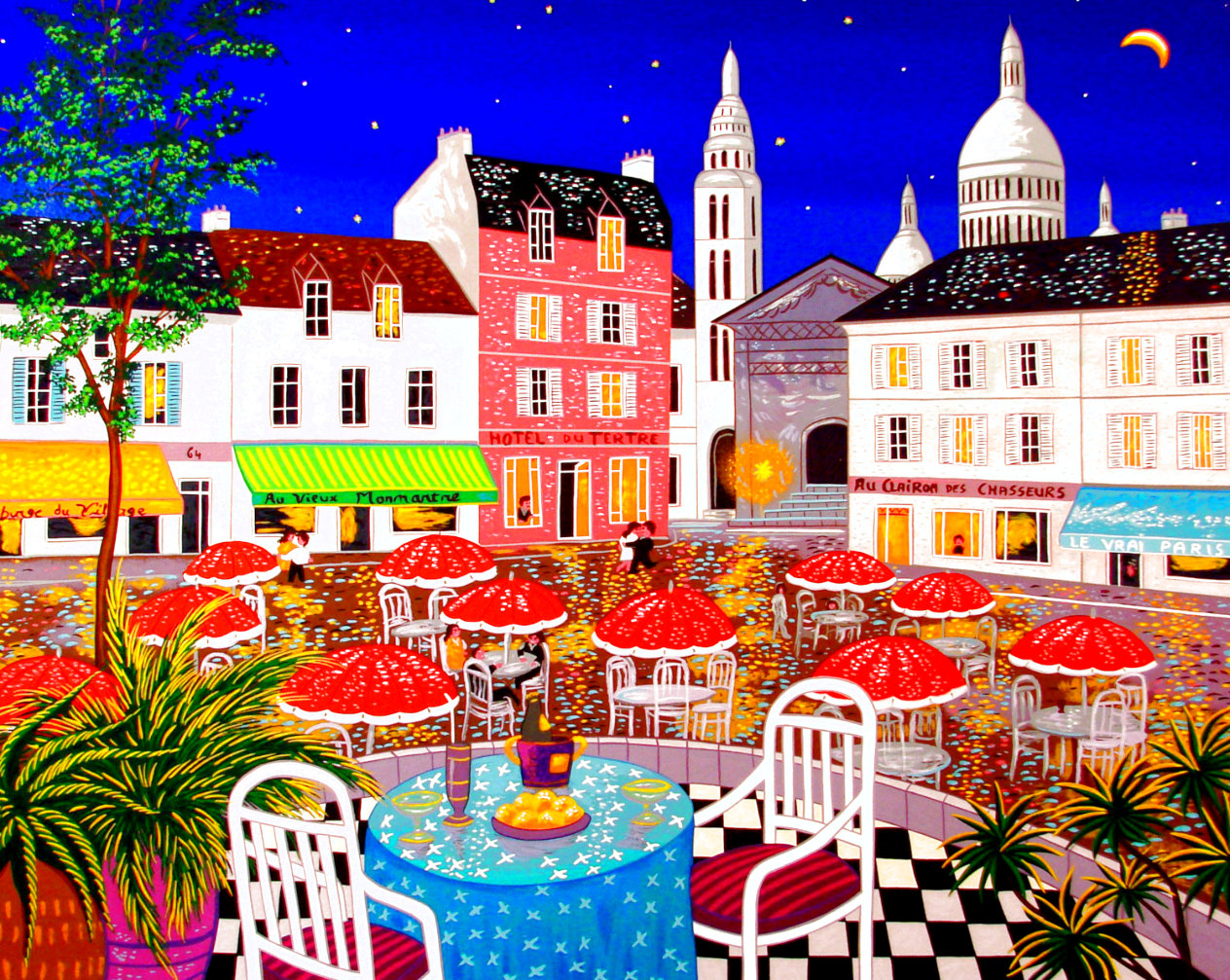 Afterhours in Paris 1999 Serigraph 25x31 by Fanch Ledan - For Sale on ...