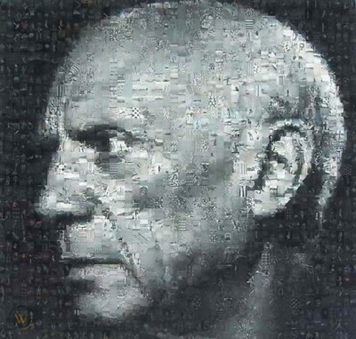 Neil J. Farkas, Picasso 2001, lithograph by Neil J. Farkas