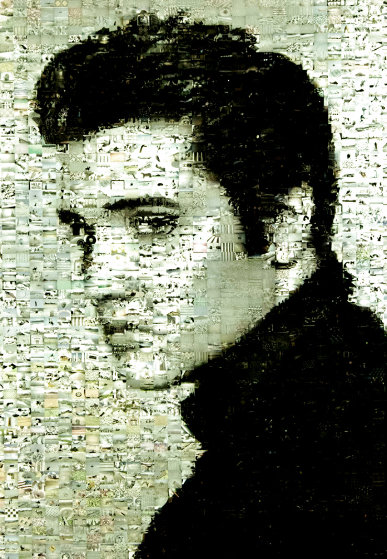 Elvis 2005 Seriolithograph 25x16 by Neil J. Farkas - For Sale on Art ...