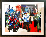 Bouquet de Anemones Lithograph 30x40 by Claude Fauchere - For Sale on ...
