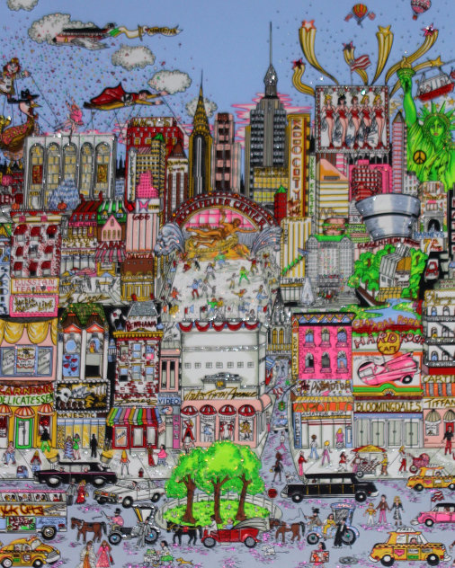 Go Go Gators, Florida 3-D 1995 by Charles Fazzino - For Sale on Art ...