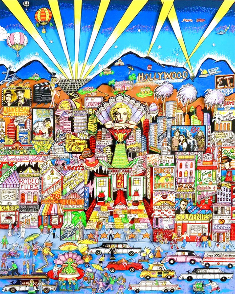 Park West Artist: Charles Fazzino American Contemporary Artist Prints ...