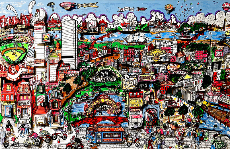 Charles Fazzino Art For Sale, Wanted