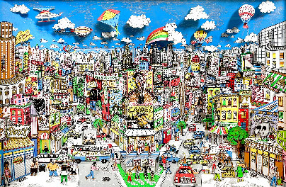 Charles Fazzino Art For Sale, Wanted