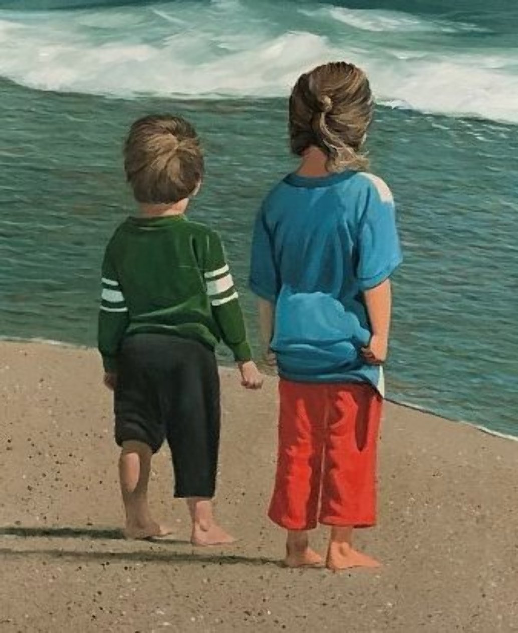 Summer Tranquility 37x29 Huge by James Feriola - For Sale on Art Brokerage