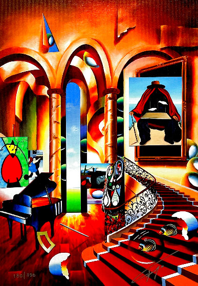 Conclave of Masters Limited Edition Giclee on Canvas by (Fernando de ...