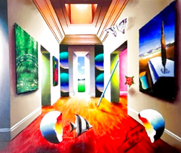 Radiant Day with the Masters 2016 Acrylic on Canvas 16x20 by (Fernando ...