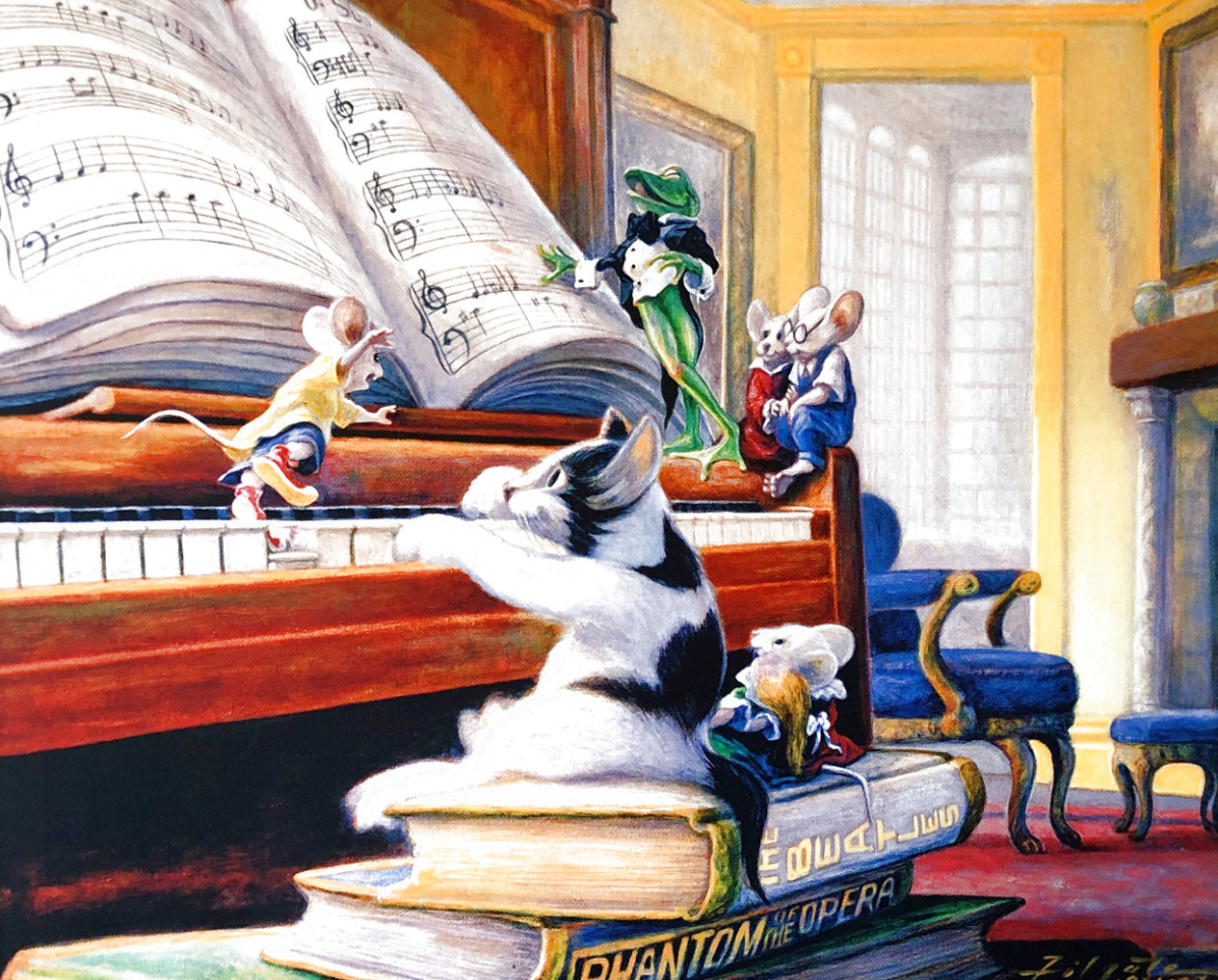 Giclee on Canvas, Leonard Filgate , Harmony, print by Leonard Filgate ...