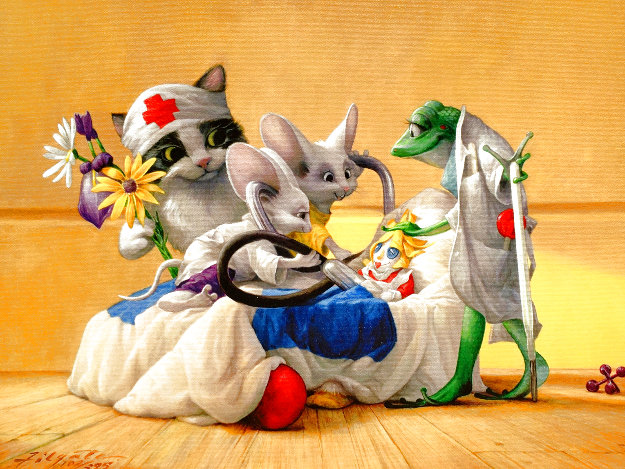 Best Medicine 2002 Giclee 16x20 by Leonard Filgate - For Sale on Art ...