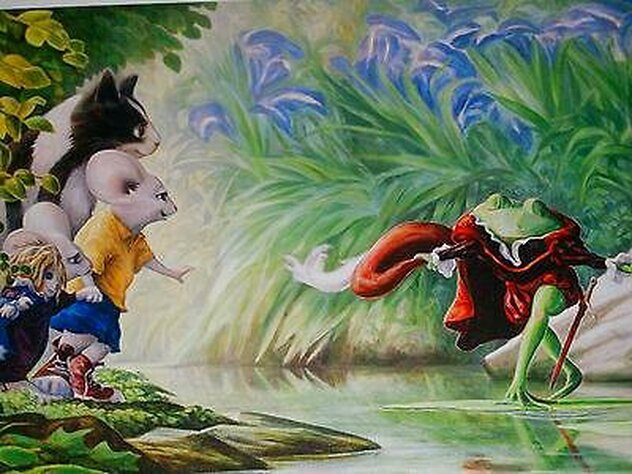 Getting a Lift by Leonard Filgate - For Sale on Art Brokerage