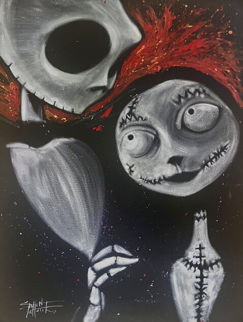 Einstein 2019 Acrylic on Canvas by Stephen Fishwick - For Sale on Art ...