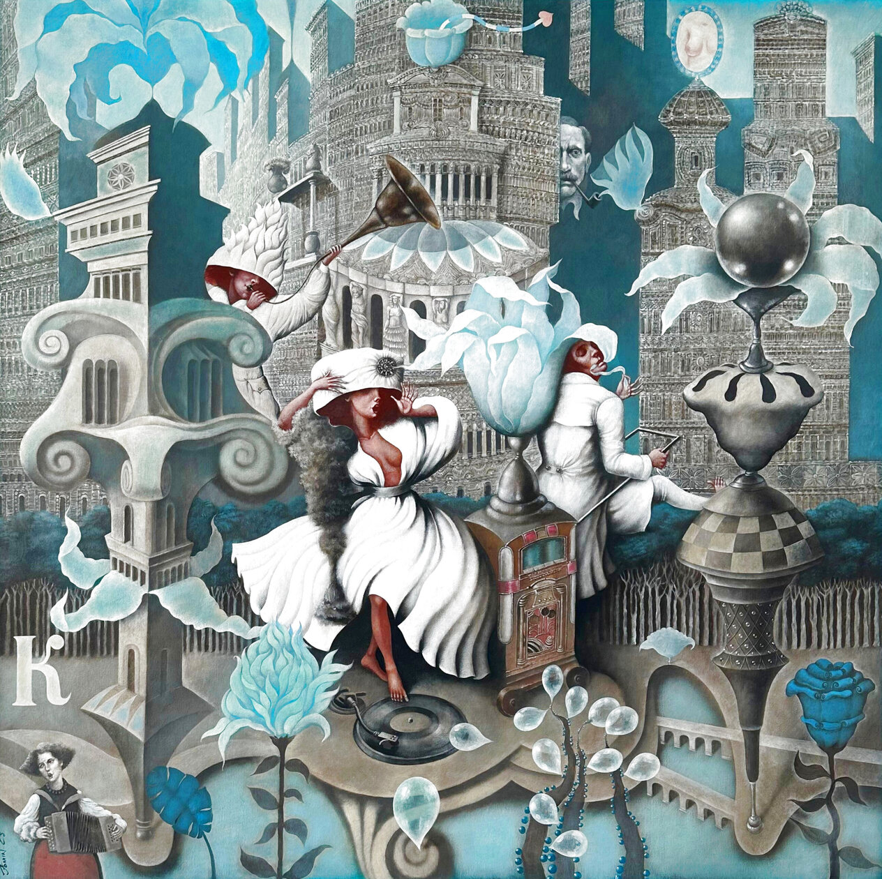 Tiffany in the Field Framed Oil on Canvas by Igor Fomin - For Sale on ...