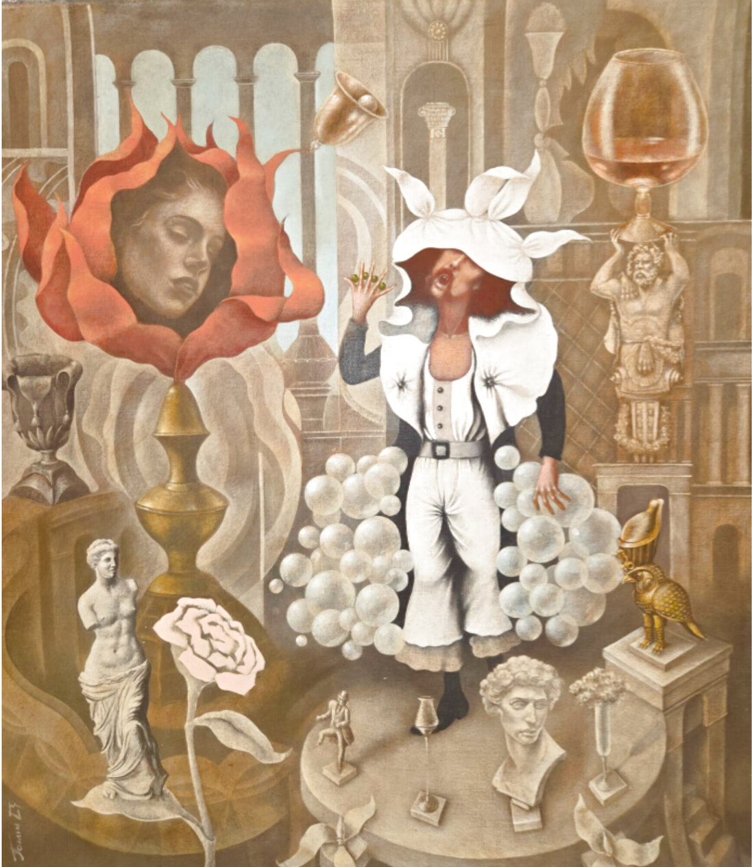 Las Ventajas de Educacion Classica Oil on Canvas by Igor Fomin - For ...