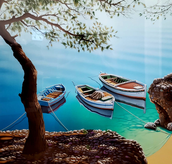 Spring Rendezvous AP Serigraph 29x27 by Frane Mlinar - For Sale on Art ...