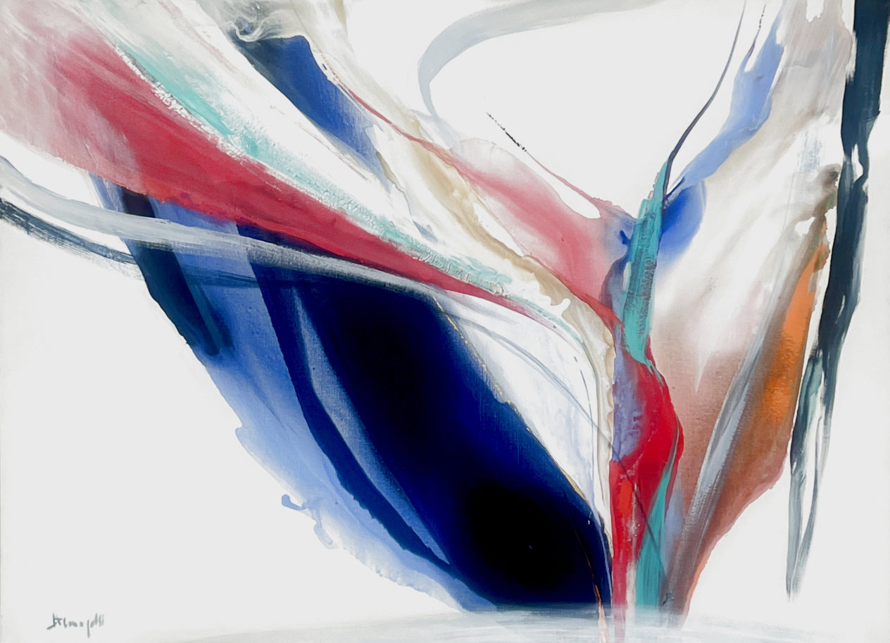 Phoenix 1995 Oil on Canvas by Luigi Fumagalli - For Sale on Art Brokerage