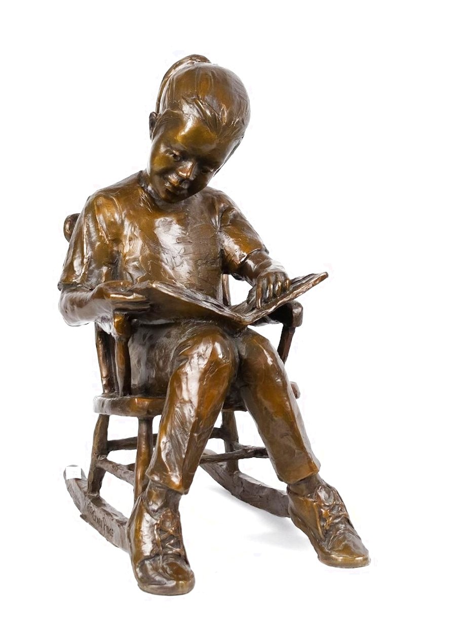 Time Out Girl 1993 Limited Edition Bronze Sculpture by Gary Lee Price ...