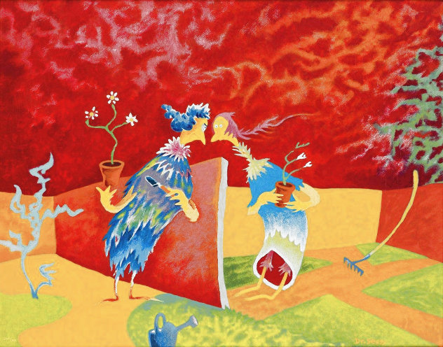 Sunbathing Bird PC 2003 Limited Edition Pigment Print by Dr. Seuss ...